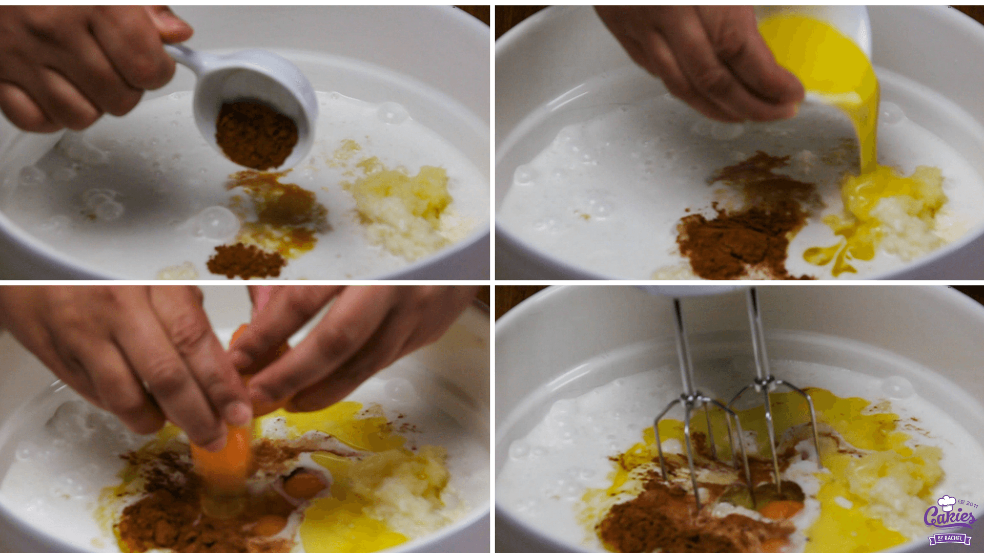 Surinaamse Bojo met Ananas | Cassave-kokos cake met stukjes ananas